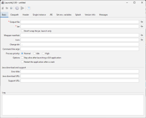 【Java】Launch4j で JARファイルからexeファイルを作成する | MPS